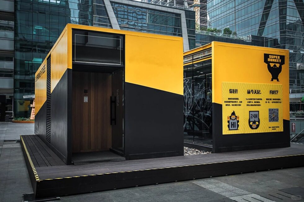 Super Monkey Fitness Gym | Infinite Cube Container